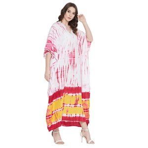 Gypsie Blu | Dresses | Gypsie Blu Women Tie Dye Printed Caftan Dress ...